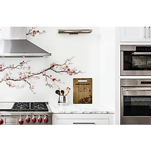 Gift for mom Spanish-Regalo para el mamá-Tabla de cortar de bambú grabada única-Mother gift in Spanish bamboo cutting board (22x30cm)