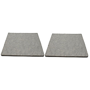 COHEALI 2pcs Felt Ironing Felt Iron Rest Pad Ironing Board Portable Ironing Mat Wool Pressing Mat for Quilting Ironing Mat for Quilting Tabletop Ironing Mat Supplies Patchwork