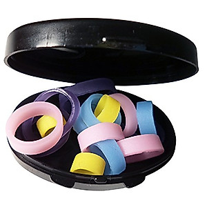 Nipplebands for Inverted Nipples or as Nipple Rings or Nipple Clamps - Sample Pack