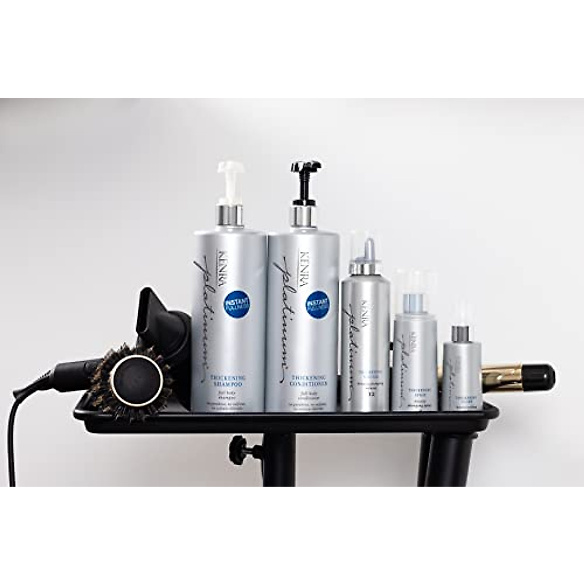 Kenra Platinum Thickening Shampoo | Provides Nourishment & Delivers Shine | Increases Thickness & Volume | Body & Fullness | Protects Against Humidity | All Hair Types | 31.5 fl. Oz