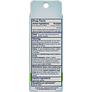 Hyland's Baby Bumps + Bruises Arnica Natural Pain Relief for Bruising and Swelling Tablets, 125 Count