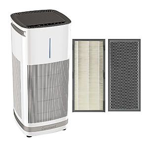 Cuisinart CAP-1000 Purxium Large Room/Freestanding Air Purifier with HEPA/Carbon Combine Filter Pack Bundle (2 Items)
