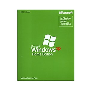 Microsoft Windows XP Home Edition Additional License Pack - 1 PC [Old Version]