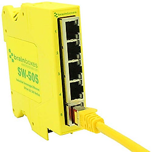 Brainboxes Ethernet Switch 5 Port SW-505