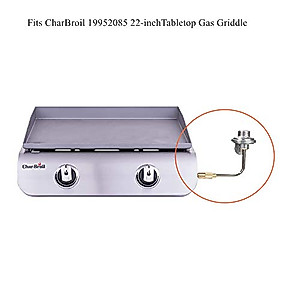 AJinTeby Gas Grill Regulator Fit for Blackstone 17 Inch and 22 Inch Tabletop Griddle Grills, CharBroil 19952085/ Pit Boss PB336GS Griddle
