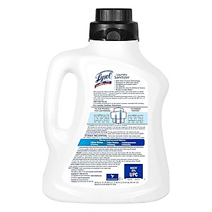Lysol Sport Laundry Sanitizer Additive, Sanitizing Liquid for Gym Clothes and Activewear, Eliminates Odor Causing Bacteria, 90oz