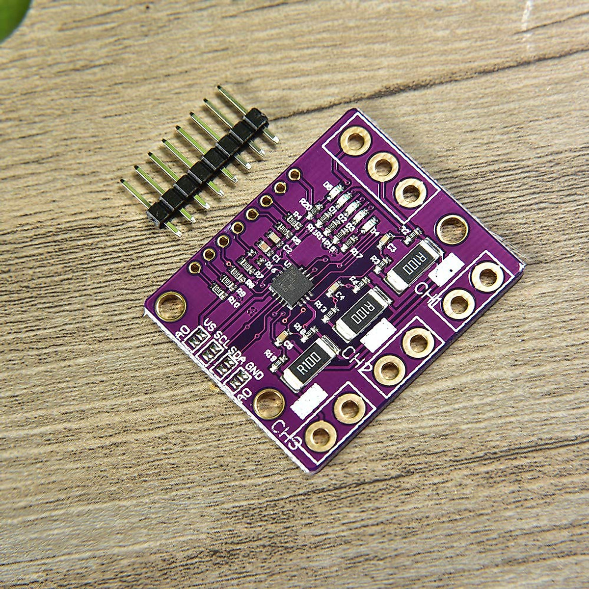 Comimark 1Pcs I2C INA3221 Triple-Channel Shunt Current Voltage Monitor Sensor Re INA219 Module