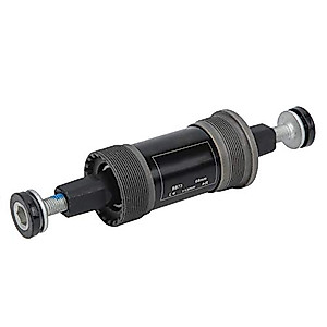 VGEBY Bottom Bracket, Idea 68mm Metal Cartridge Taper Bottom Bracket with Screws for Mountain Bike(113mm)