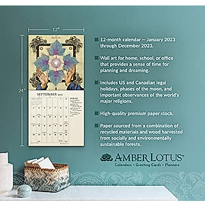 Celtic Blessings 2023 Wall Calendar: Illuminations by Michael Green