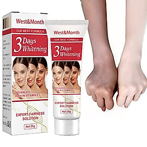 Whitening Cream, NewBet Skin Lightening Cream for Face & Body, Dark Spot Corrector Moisturizing Cream for Sun Spots, Age Spots, Hyperpigmentation, Instant Result (1 Pcs)