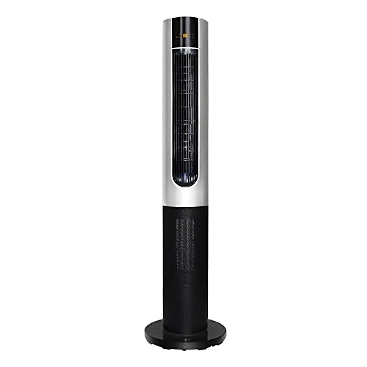 Outdoor Garden Heater 2000W Tower Fan Heater 48 inches - 2 in 1 Heating and Cooling Portable PTC Ceramic Electric Heater with Remote Control, 2 Heat Settings Patio Heater (Color :