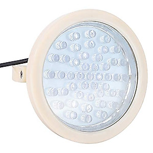 RvSky Garden Supplies 160mm 46LED 24V LED Underwater Light Lamp Lighting Accessory for Courtyard Fountain Decoration