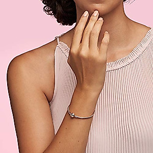 PANDORA Smooth Rose Clasp Bracelet