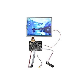 NJYTouch VGA AV LCD Controller Board with 10.4inch A104SN03 V1 800x600 60Pin LCD Screen
