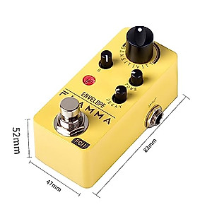 FLAMMA FC11 Auto Wah Pedal Envelope Filter Guitar Effects Pedal True Bypass for Guitar and Bass