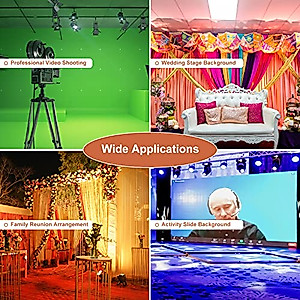 LINCO Lincostore 12x20 feet Heavy Duty Photography Backdrop Stand Background Support System Kit 4169H