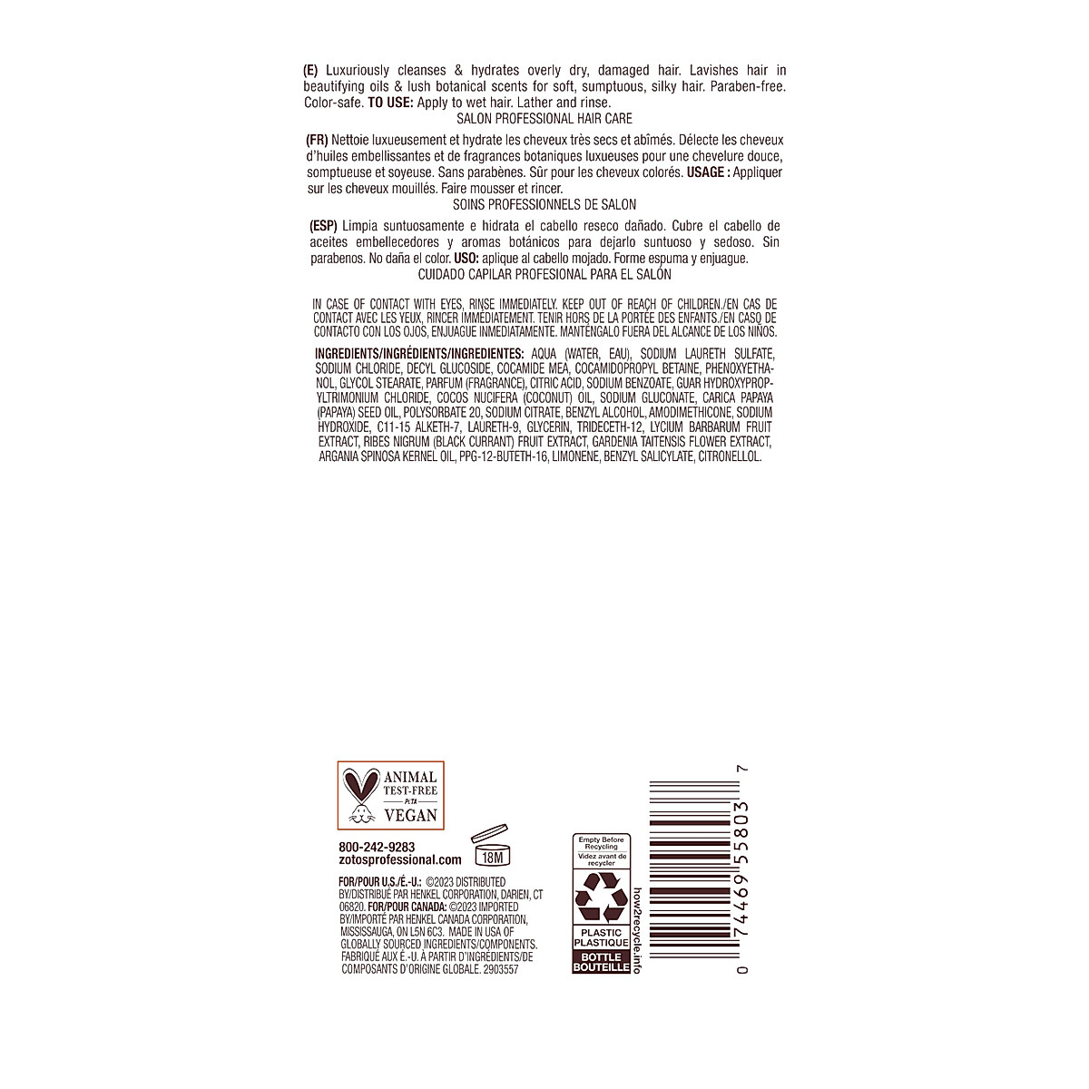 Bain de Terre Coconut Papaya Ultra Hydrating Shampoo, Moisture Quench for Dry, Damaged Hair, with Argan & Monoi Oils, Paraben-Free, Color-Safe, Vegan,13.5 Fl Oz