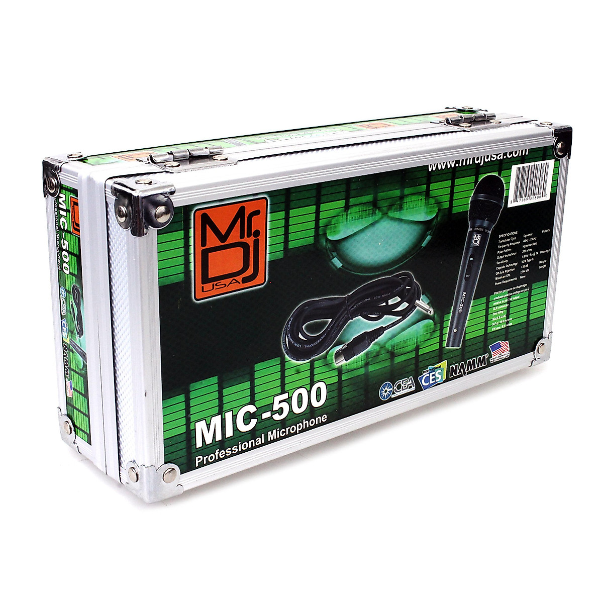 Mr. Dj MIC500 Uni-Directional Dynamic Microphone