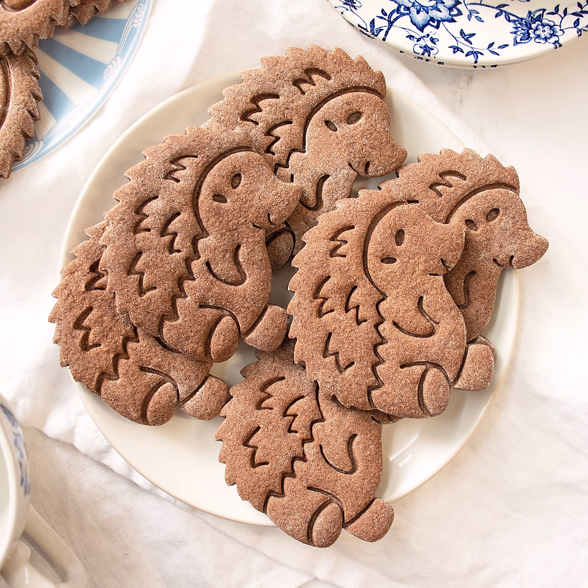 Set of 2 Hedgehog cookie cutters, 2 pieces - Bakerlogy