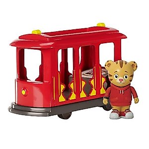 Daniel Tiger's Neighborhood Trolley with Daniel Tiger Figure, Single
