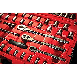 CRAFTSMAN Mechanics Tool Set, 1/4" & 3/8" & 1/2" Drive, SAE/Metric, 121 Piece (CMMT12033)
