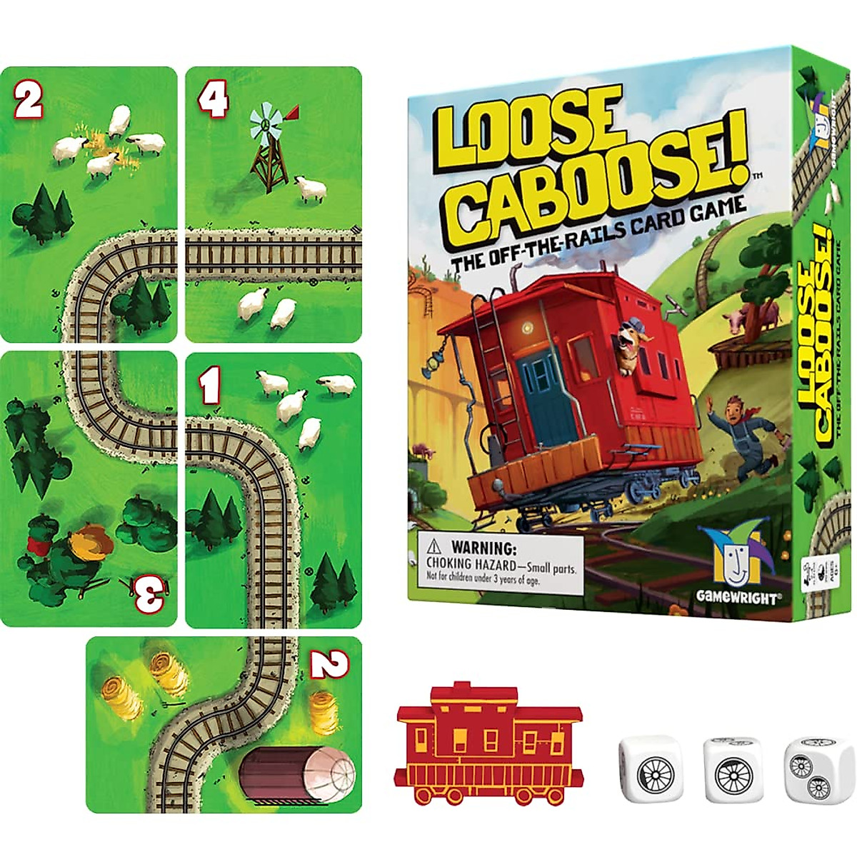 Loose Caboose! The Off-The-Rails Card Game