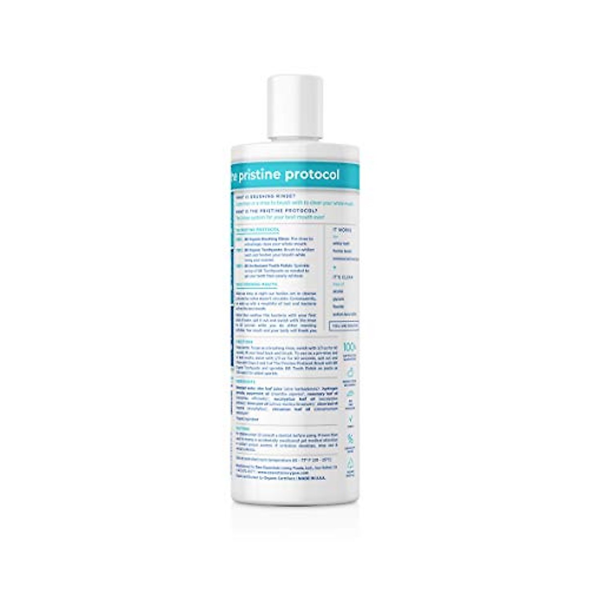 Essential Oxygen Pristine Protocol A 3-Step System (1. Rinse 2. Brush 3. Polish) for Your Best Smile Ever, 3 Count, Combo Pack