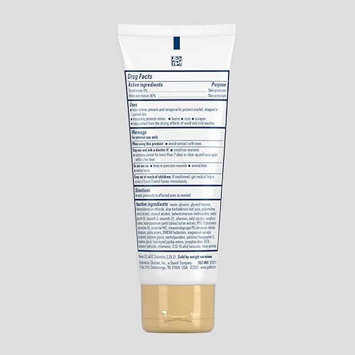 Gold Bond Ultimate Diabetics' Dry Skin Relief Foot Cream 3.4 oz., Soothes Skin Discomfort