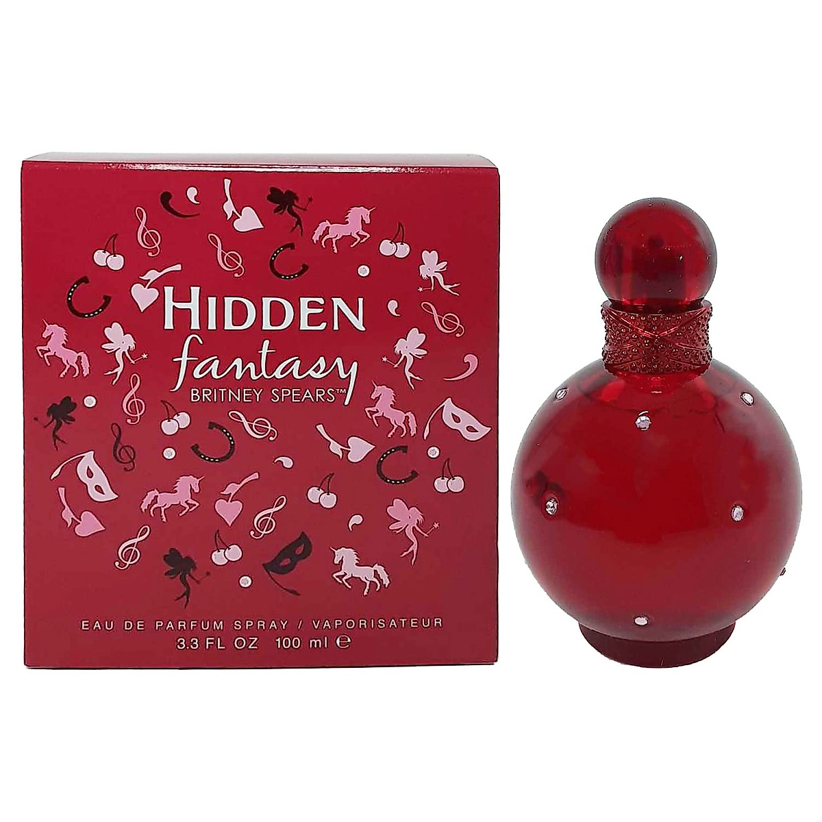 Hidden Fantasy by Britney Spears for Women Eau De Parfum Spray 3.3 oz