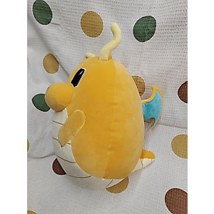 LuvMeMo 18 Inch Dragon Stuffed Animals - Dragonnite Plush Pillow Cuddly Dragon Jumbo Plushies