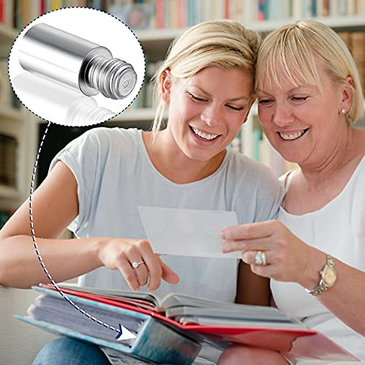 40 Pieces Album-Scrapbook Extension Posts 12 x 5 mm Extension Screws Album Extension Post Replacements Compatible with Pioneer Photo Albums, Post-Bound Refillable Photo Album