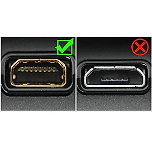 SupplySource Compatible 3ft USB PC Data Cable Cord Replacement for Panasonic Lumix DMC-ZS8 DMC-FZ70 FZ15 LZ6 Camera