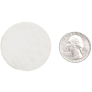 Playfully Ever After 1.5 Inch White 94pc Stiff Felt Circles