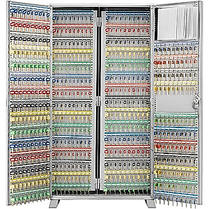 Barska Adjustable Key Cabinet Lock Box with Colorful Key Tag Labels - 1170 POSITION - KEY LOCK