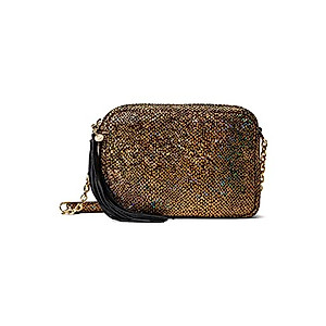 HOBO Renny Small Crossbody Satchel For Women - Slender Strap With Soft Lined Interior, Upright Flat Base, Comfortable and Stylish Hand Bag Disco Print One Size One Size