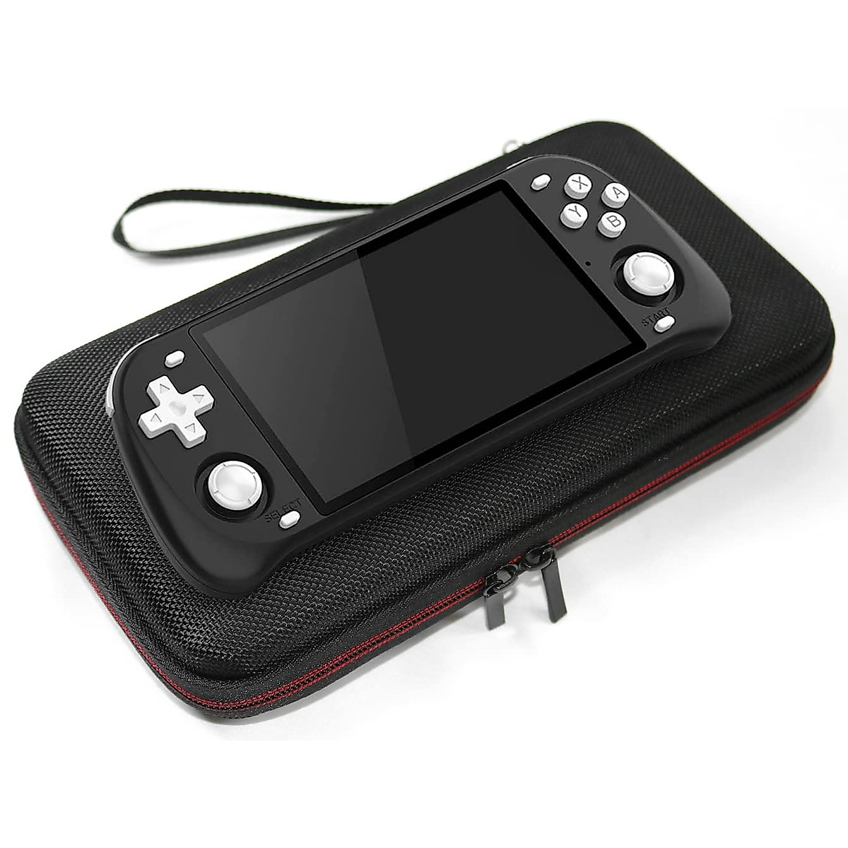 Maoershan Protable Hard Travel Carrying Case for RG552 RG351 RGB10 Handheld Game Console 5/5.1 inch Retro Handheld Android System Video Games Consoles（Only Case）