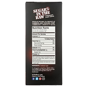 Sugar In The Raw, Packets, 100 ct (Pack of 2)