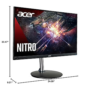acer Nitro XF3 XF273 S 27" 16:9 Full HD 144Hz Widescreen IPS LED LCD HDR Gaming Monitor, Black