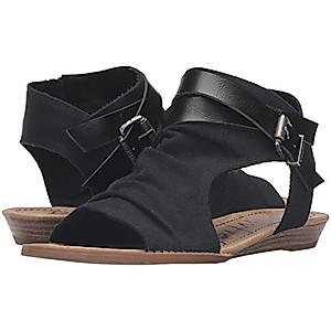 Blowfish Malibu Women's Balla Core Sandal,Black,7.5