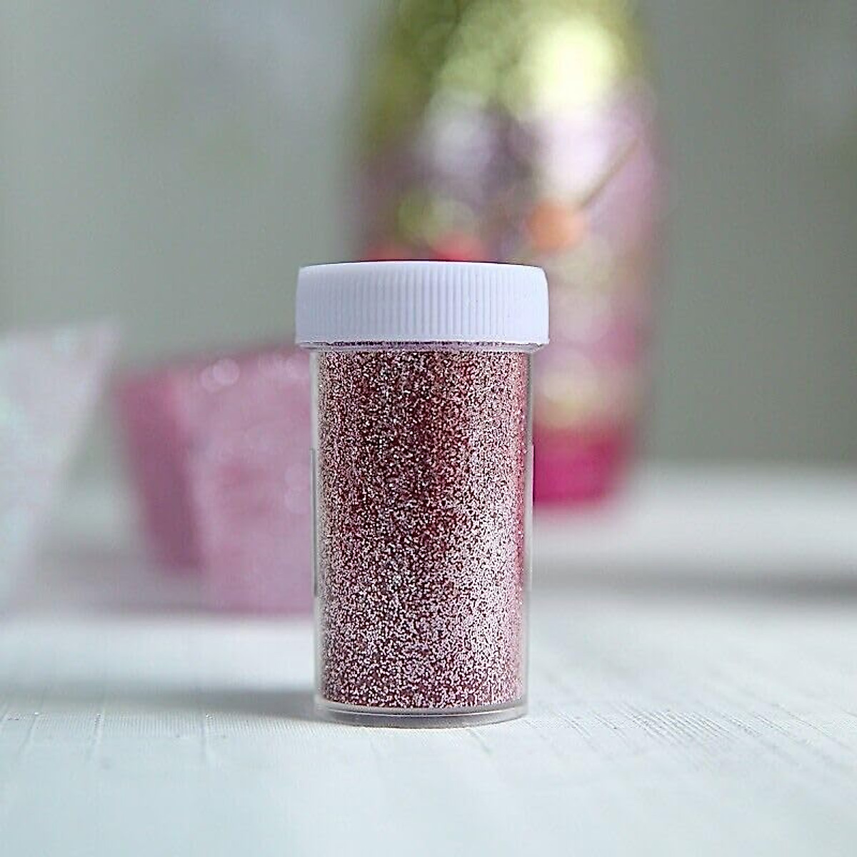 Weddings Parties and Gift Pink Sparkly Glitter Crafts DIY Party Wedding Decorations Projects Sale vngift11440