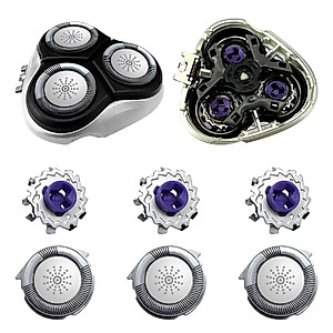 Replacement Complete Head Assembly for Norelco AT830, AT875, AT880, AT895, AT920, AT921, AT940, PT870, PT920, PT925