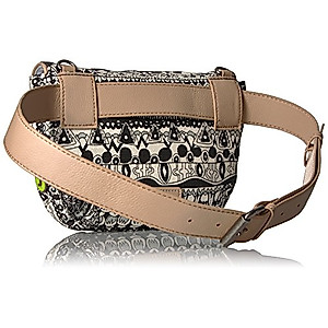 Sakroots Women's Jubilee Festi Belt Bag, B/W One World