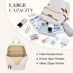 Missnine Mini Backpack Women Small Backpack Purse for Teen Girl Kids Backpack Cute Bookbag Canvas Daypacks for School Travel Work