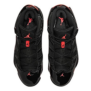 Men's Jordan 6 Rings Black/Infrared 23-Black (322992 066) - 13