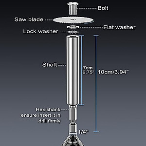 Inside PVC Pipe Cutter, Plumbing Tools Handy Gifts for Plumber Men Dad Husband, Inner Cut Plastic Pipe Below Floor or In Wall, Saw Blades for 1-1/4" & Larger Tubing, Hand Tool Mechanic Gadget