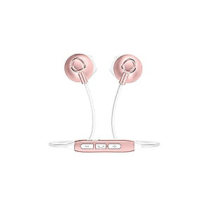 jiangbingren H2 in Ear Bluetooth Headphones 4.1 Sport Earbuds Bluetooth Wireless with Built-in Microphone for All Bluetooth Devices (Rose Gold)