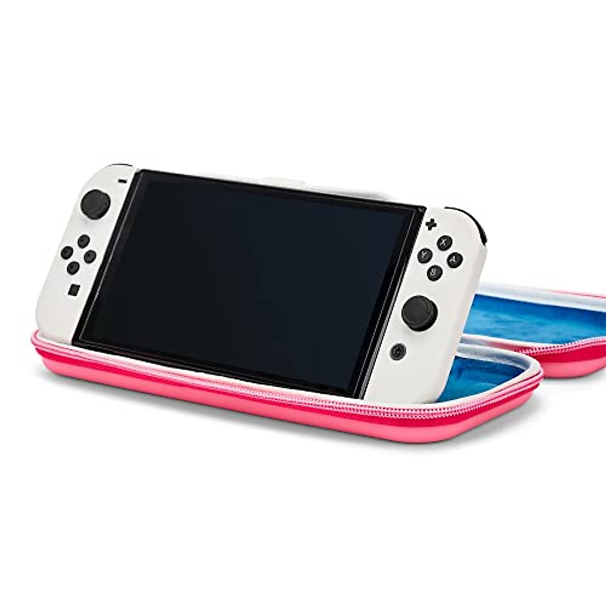 PowerA Travel Pro Slim Case for Nintendo Switch Systems - Kirby Power, Hard Shell, Protective Case, Gaming Case, Console Case