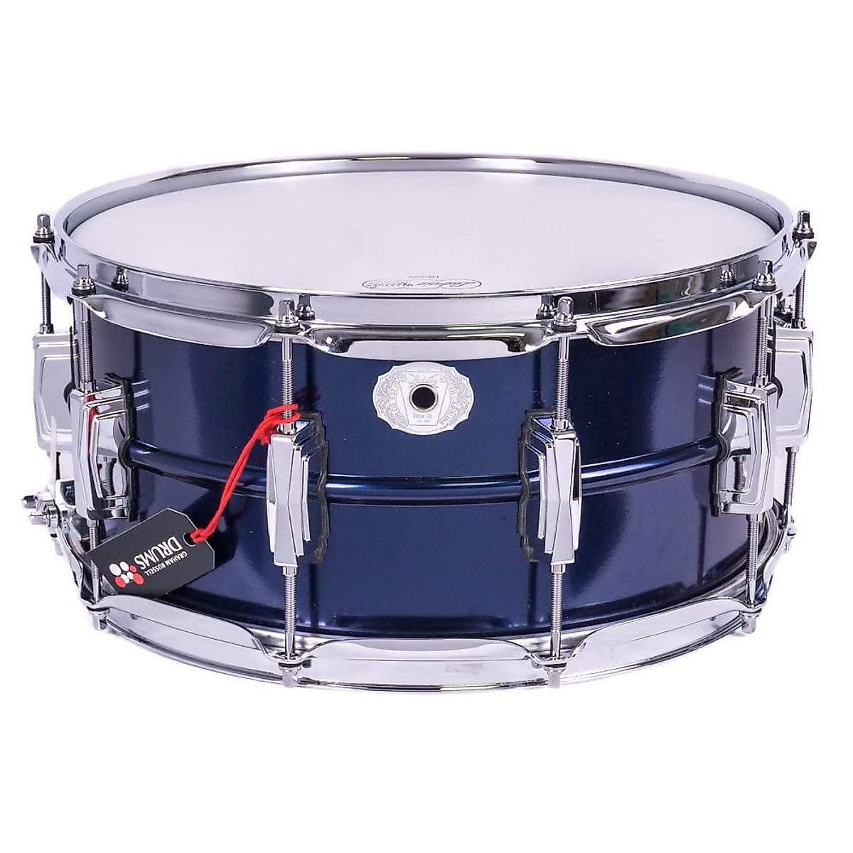 Ludwig 6.5” x 14” Black Beauty Snare Drum Blue Diamond, LB431DB
