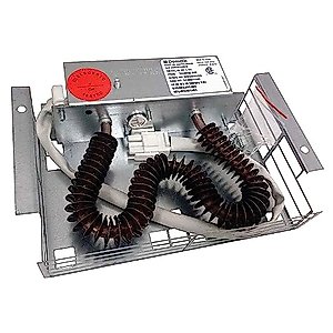 Dometic RV Air Conditioner Replacement Part - Non Ducted Heat Strip Upgrade Kit - Kit w/Safety Limit Switch and Grille,White