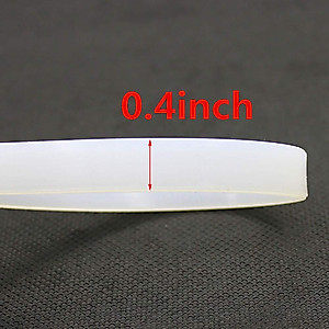 Anbige 4PCS White Rubber Sealing O-Ring Gasket Replacement Parts for Ninja Juicer Blender Replacement Seals (4 3.93inch gaskets)